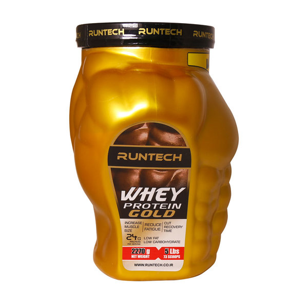 پودر پروتئین وی گلد رانتک 2270 گرم - Runtech Whey Protein Gold 2270 g ...