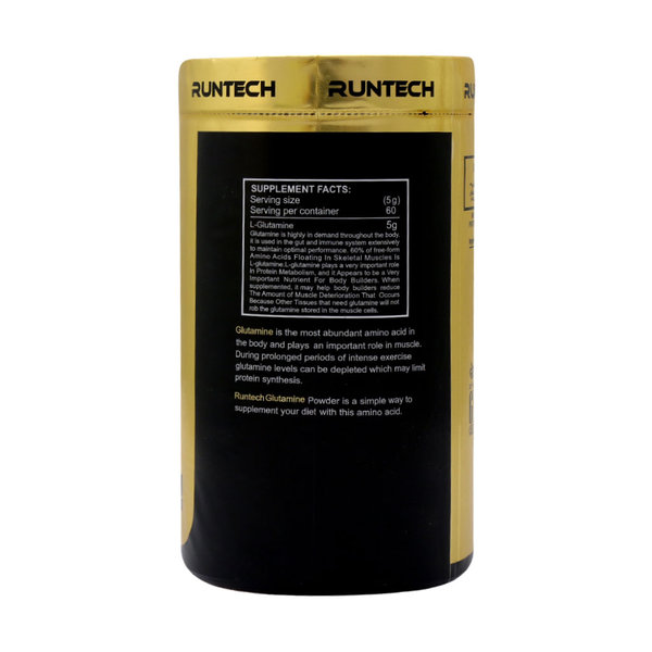 پودر گلوتامین رانتک 300 گرم - runtech glutamine powder | داروپخش